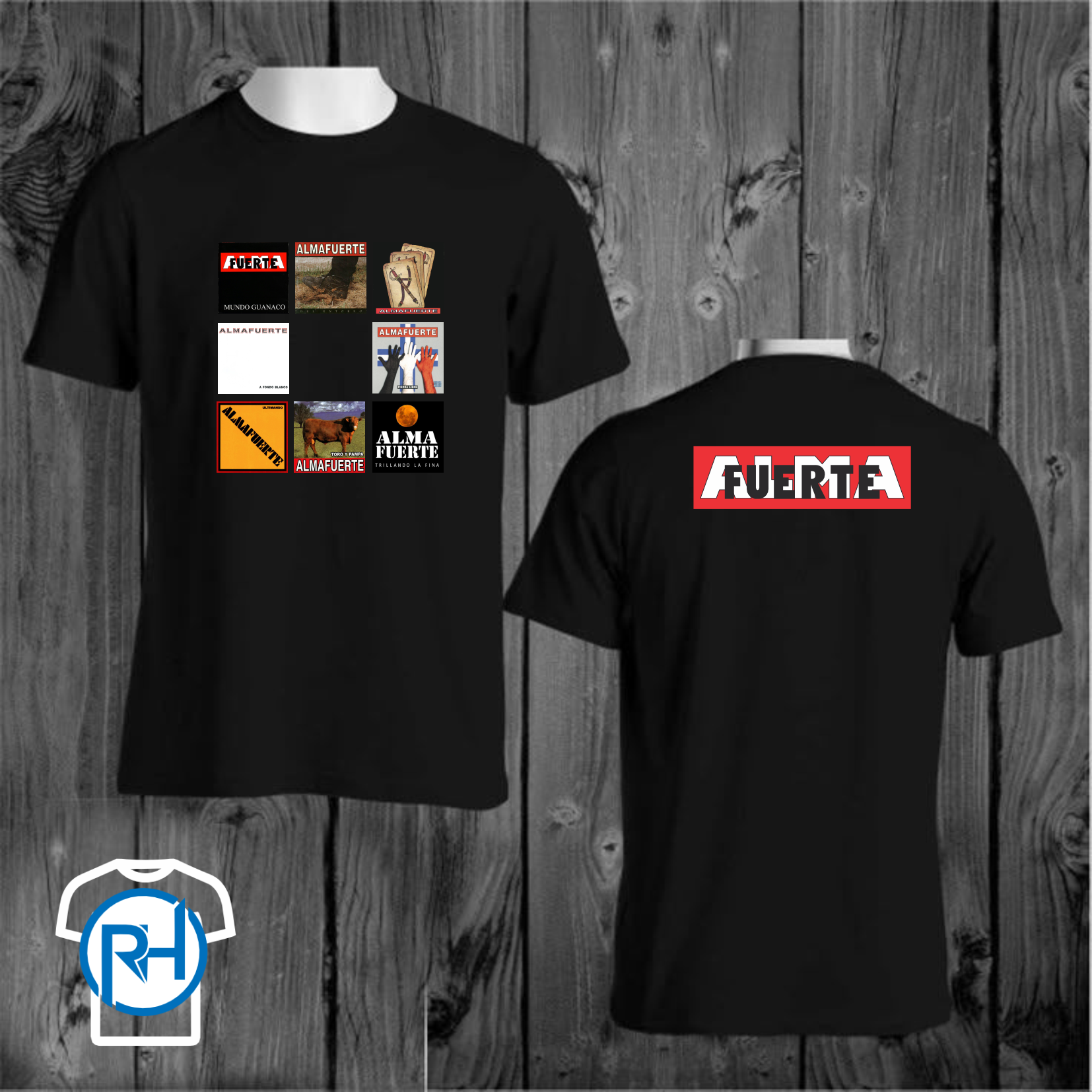 Almafuerte – Discografía – RH Remeras